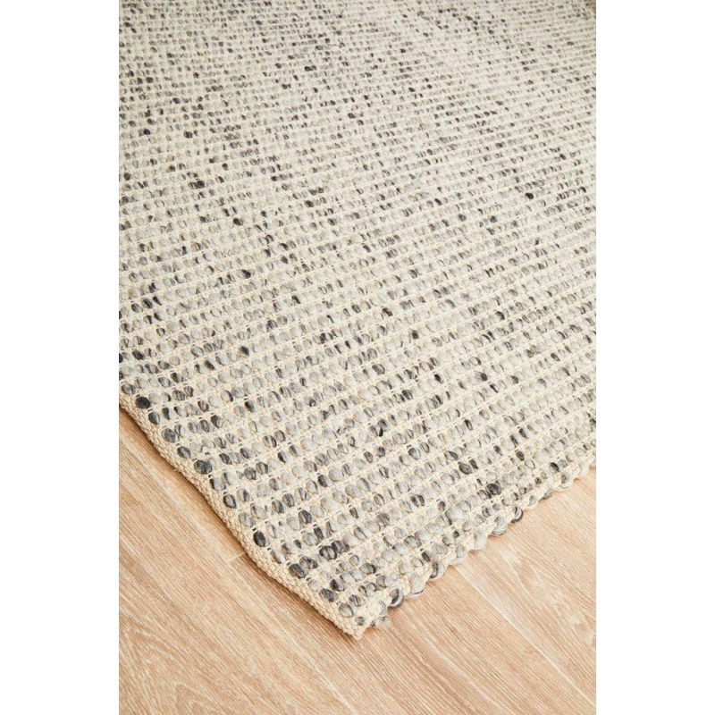 Buy Skandi Grey Rug - MyDeal
