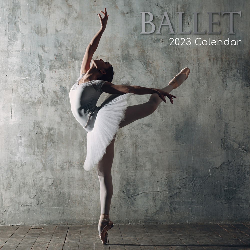 Buy Ballet - 2023 Square Wall Calendar 16 month by Gifted Stationery ...