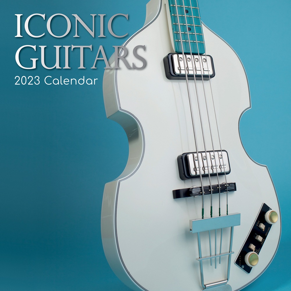 Buy Iconic Guitars - 2023 Square Wall Calendar 16 month by Gifted ...