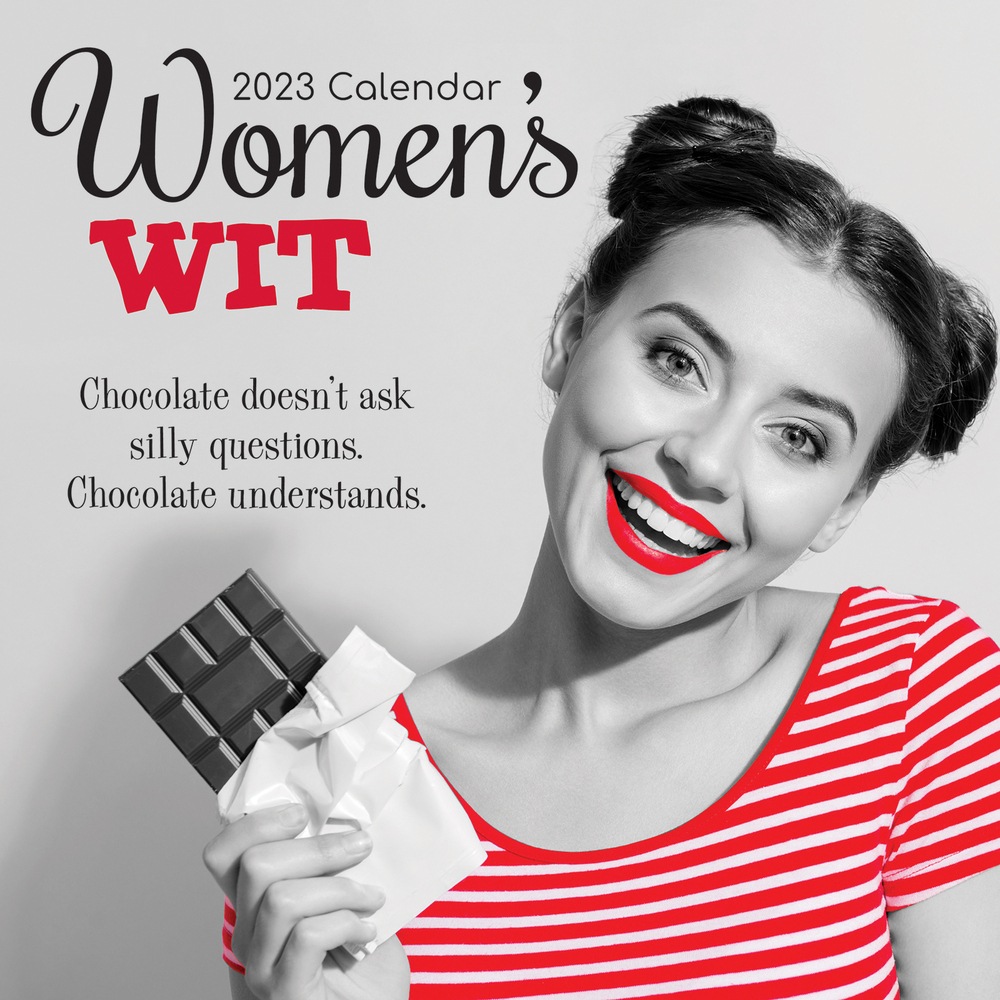 Buy Women's Wit - 2023 Square Wall Calendar 16 month by Gifted ...