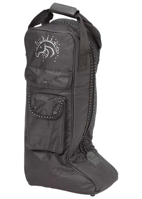 Buy Horse Riding Boot Bling Carry Bag Black - MyDeal Australia