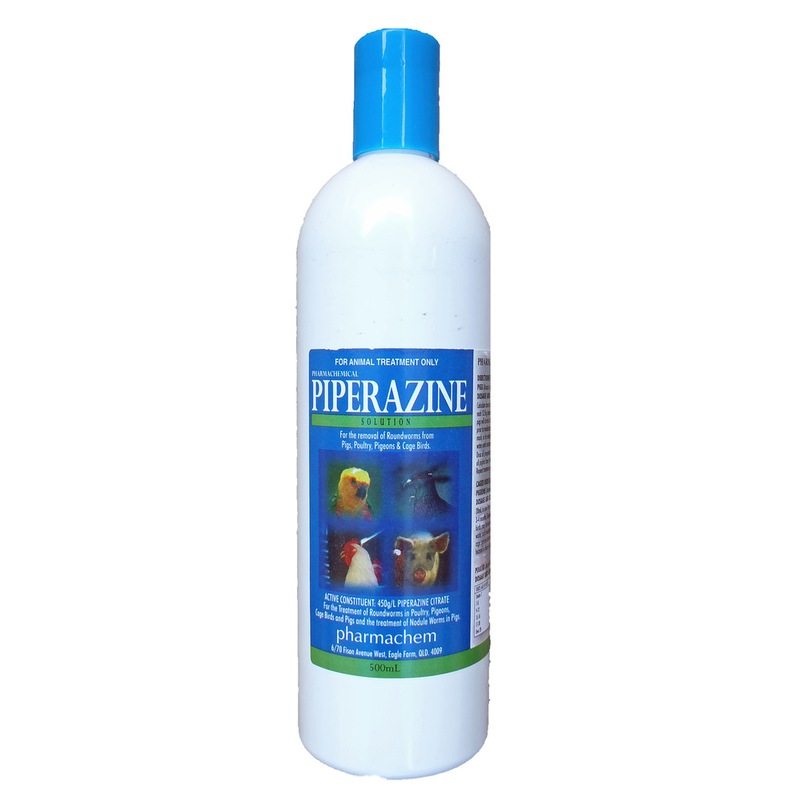 Buy Piperazine Solution Roundworm Wormer For Pigs Poultry Pigeons Cage ...