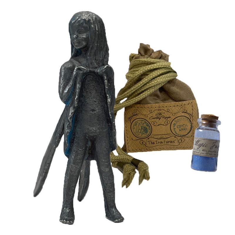 Buy The Iron Fairies JESS Fairy Of The Night Handcrafted Blue Cast Iron ...