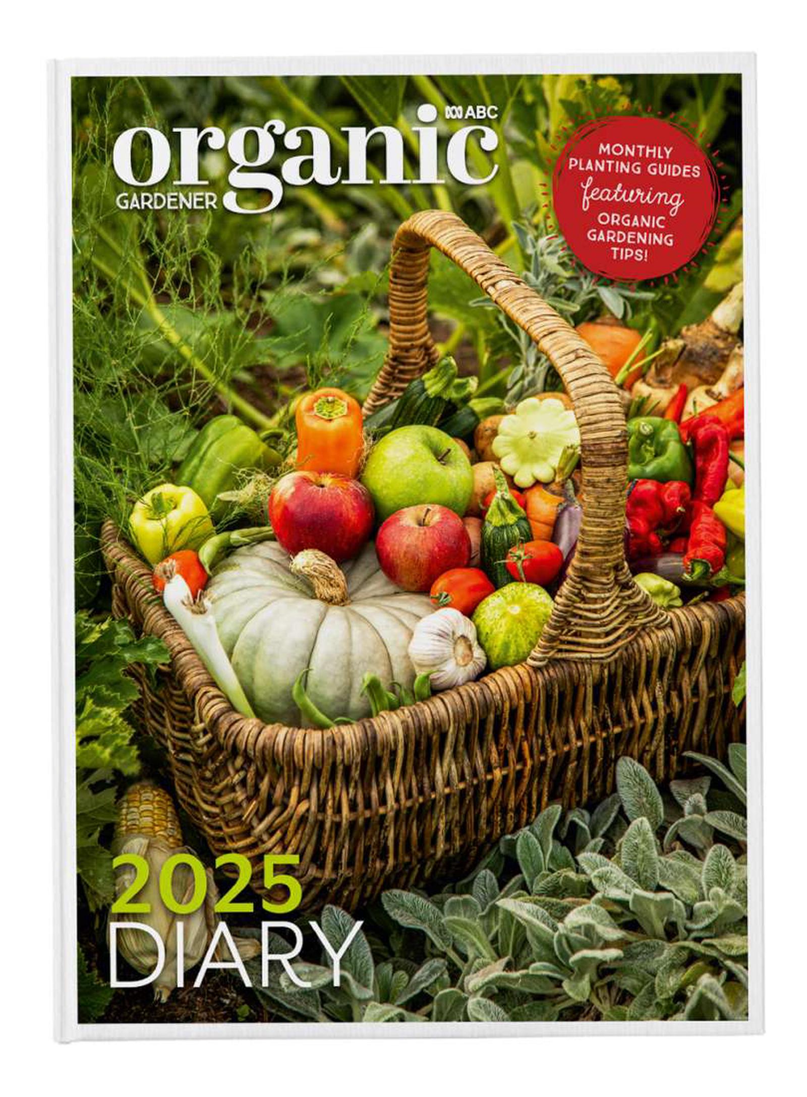 Buy 2025 ABC Organic Gardener Diary - MyDeal Australia