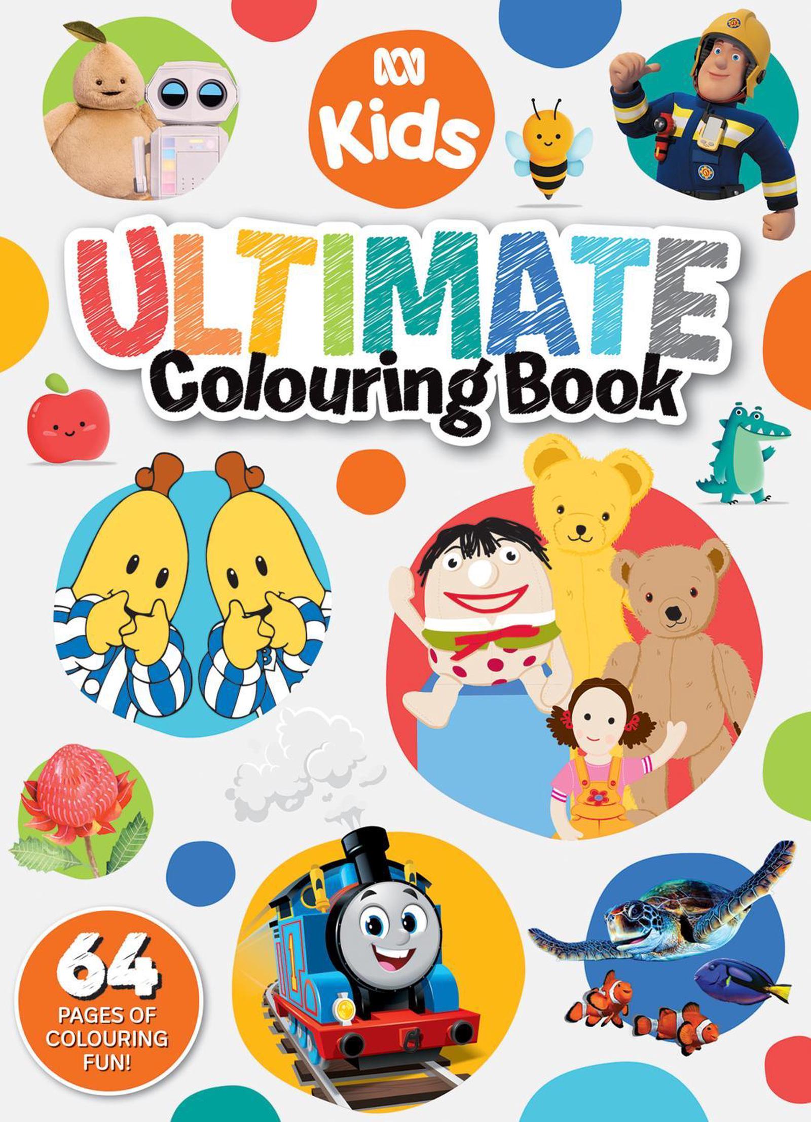 Buy ABC Kids: Ultimate Colouring Book - MyDeal Australia