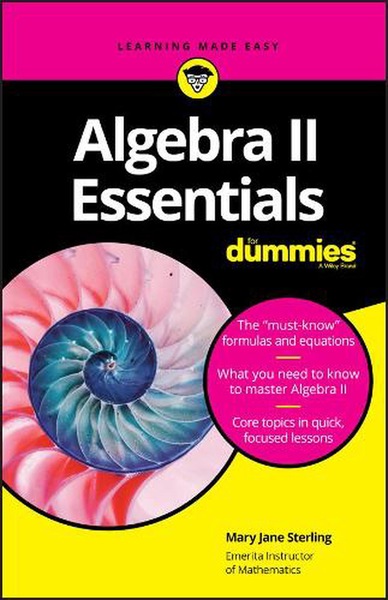 Buy Algebra II Essentials For Dummies - MyDeal Australia