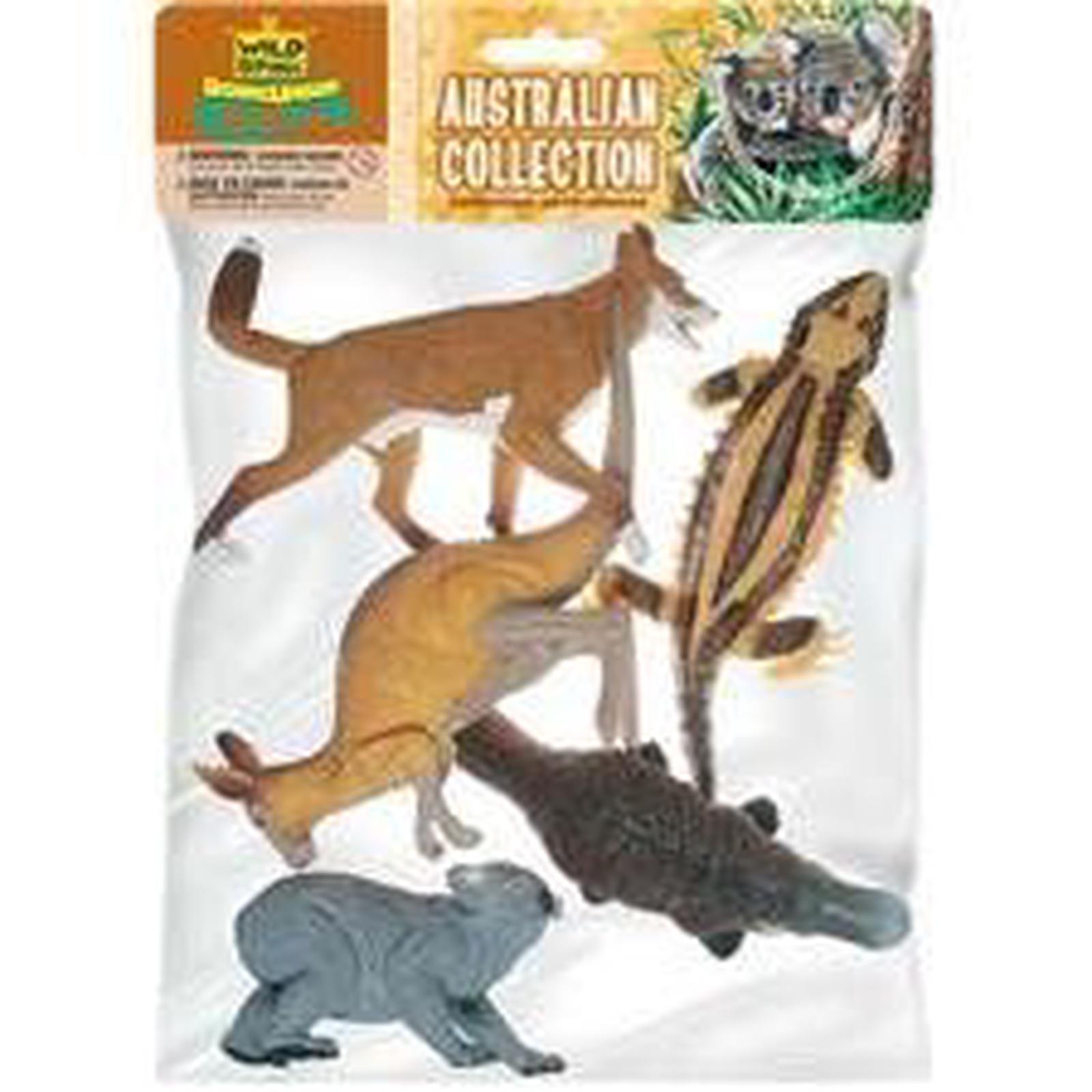 Buy Australian Animal Figures 5 pack - MyDeal Australia