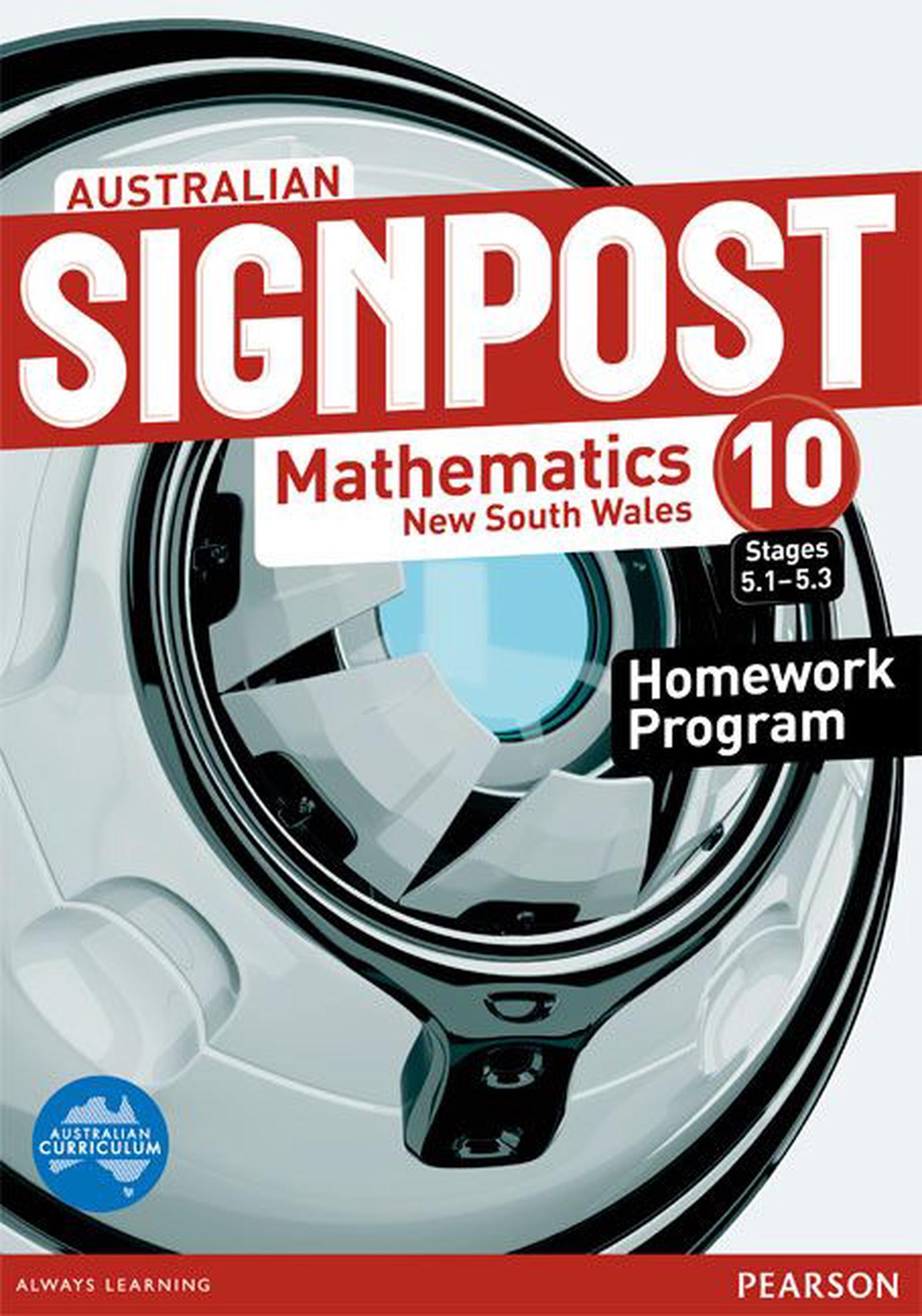 Buy Australian Signpost Mathematics New South Wales 10 (5.1-5.3 ...