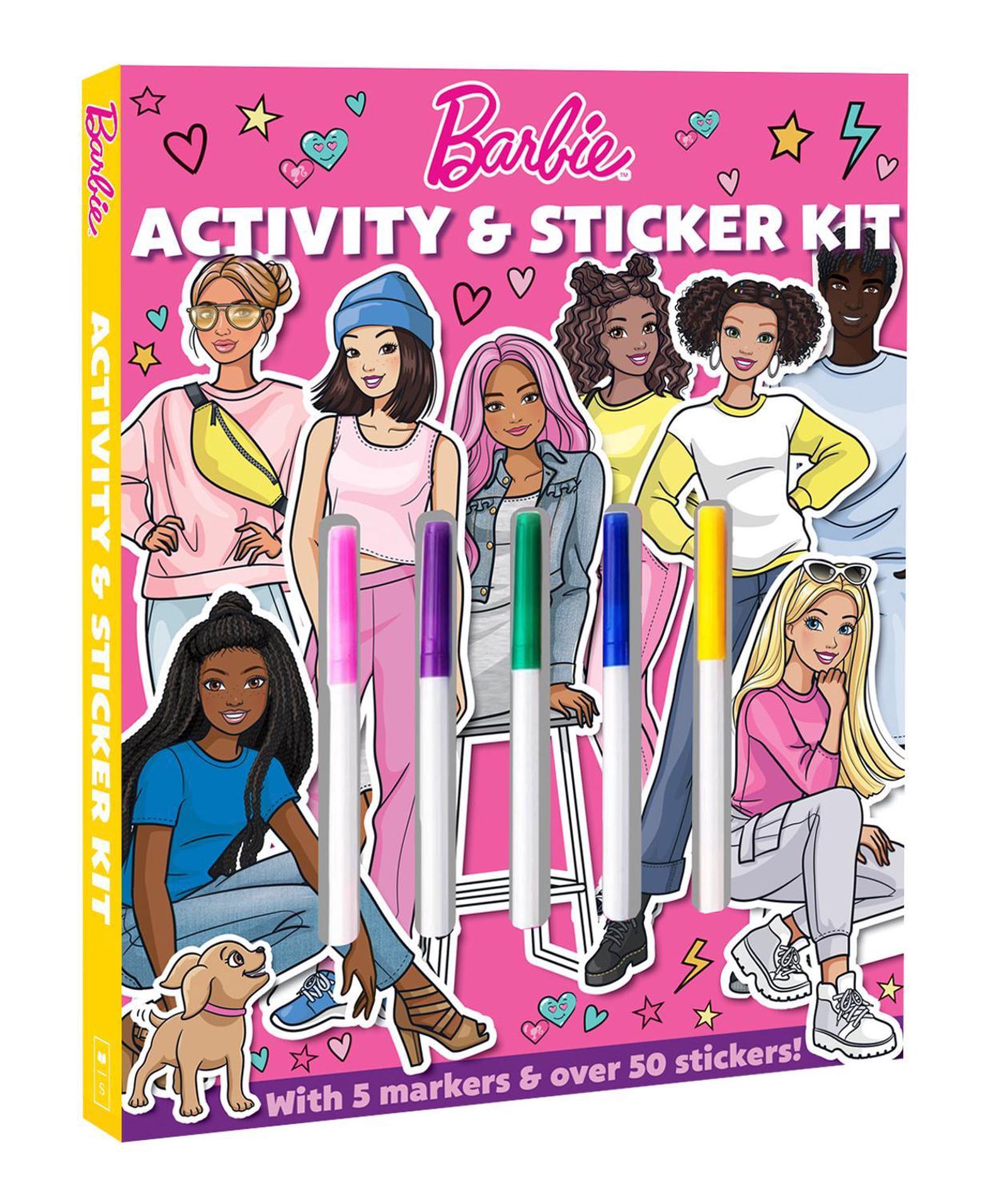 Buy Barbie: Activity and Sticker Kit (Mattel) - MyDeal Australia