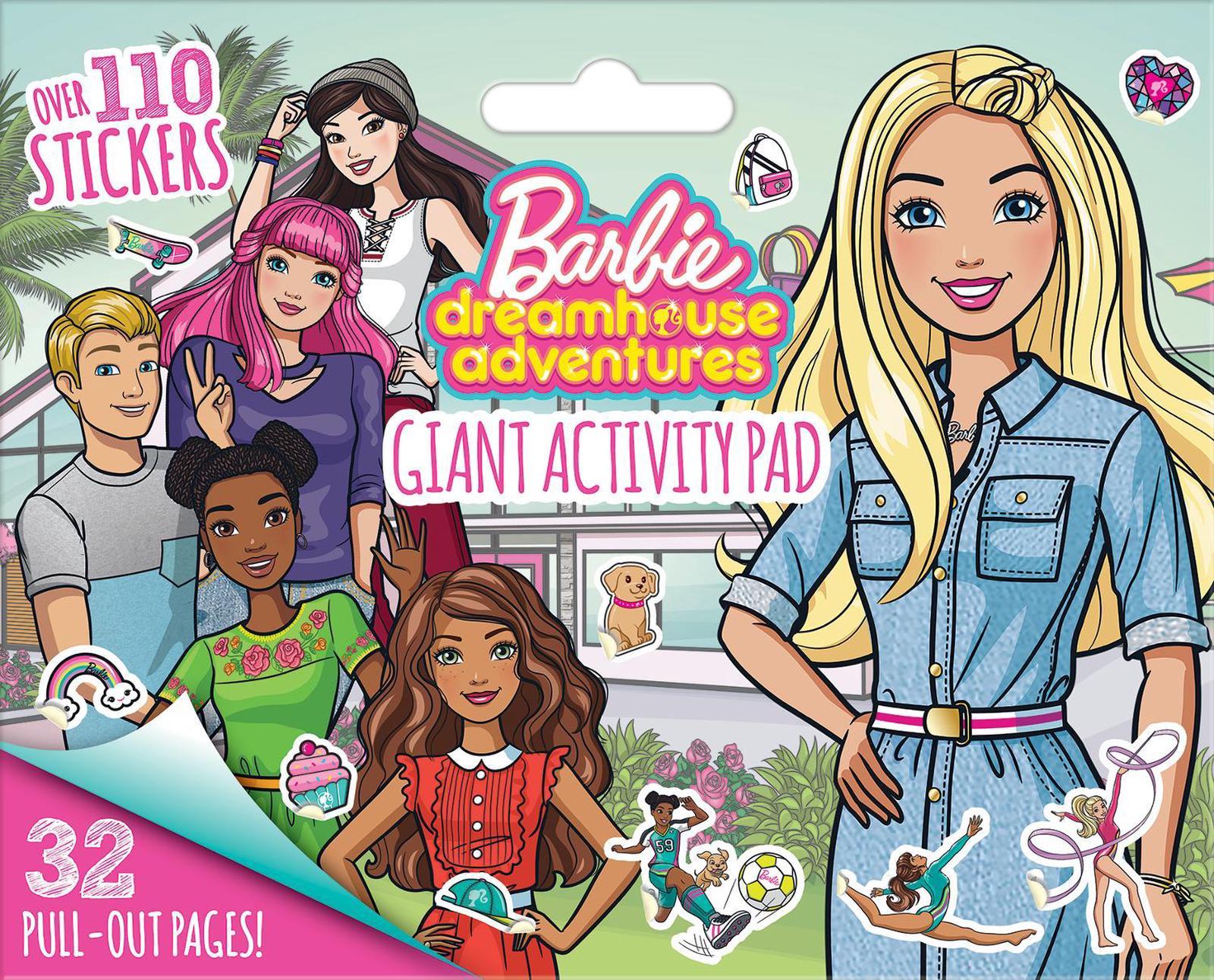 Buy Barbie Dreamhouse Adventures: Giant Activity Pad (Mattel) - MyDeal ...