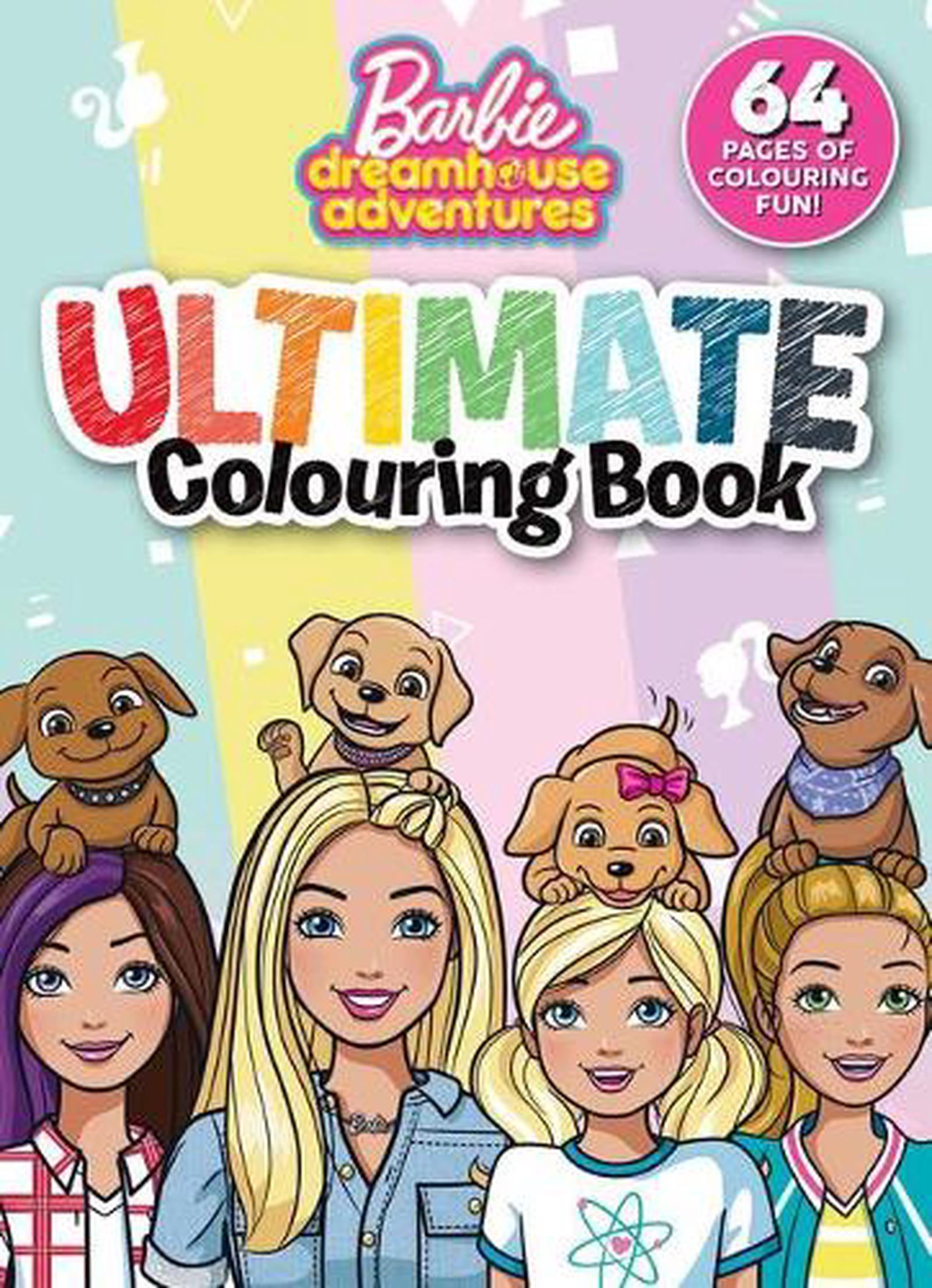 Buy Barbie dreamhouse adventures: Ultimate Colouring Book (Mattel ...