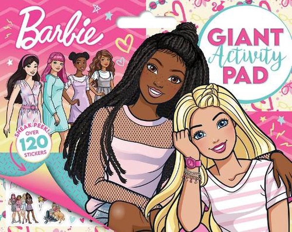 Buy Barbie: Giant Activity Pad (Mattel) - MyDeal Australia