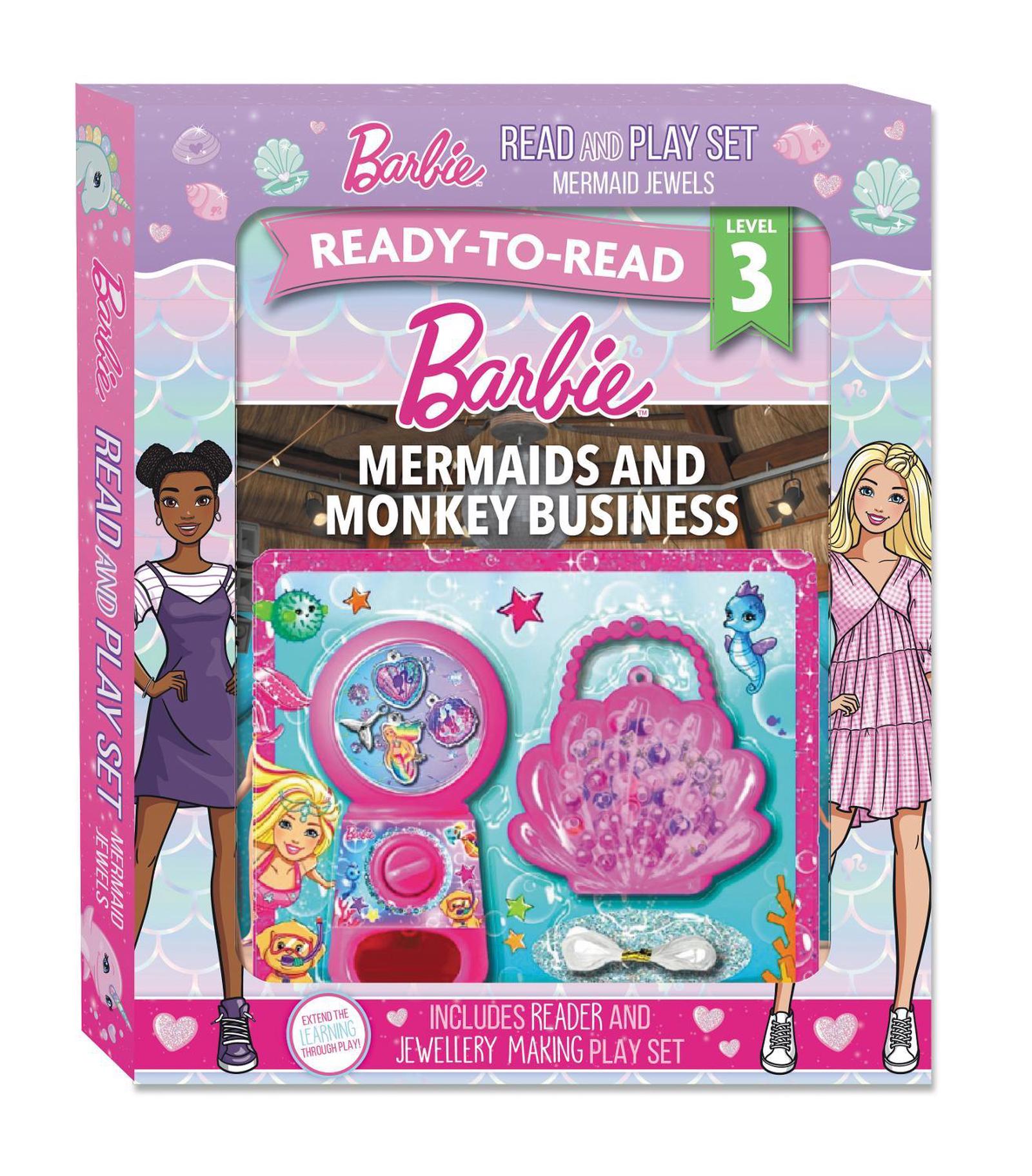 Buy Barbie: Mermaid Jewels - Read And Play Set - MyDeal Australia