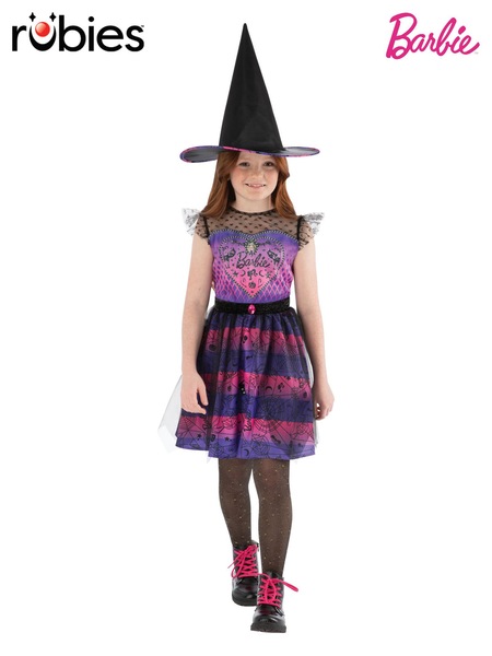 Buy Barbie Witch Costume - 3-5 Years - MyDeal Australia