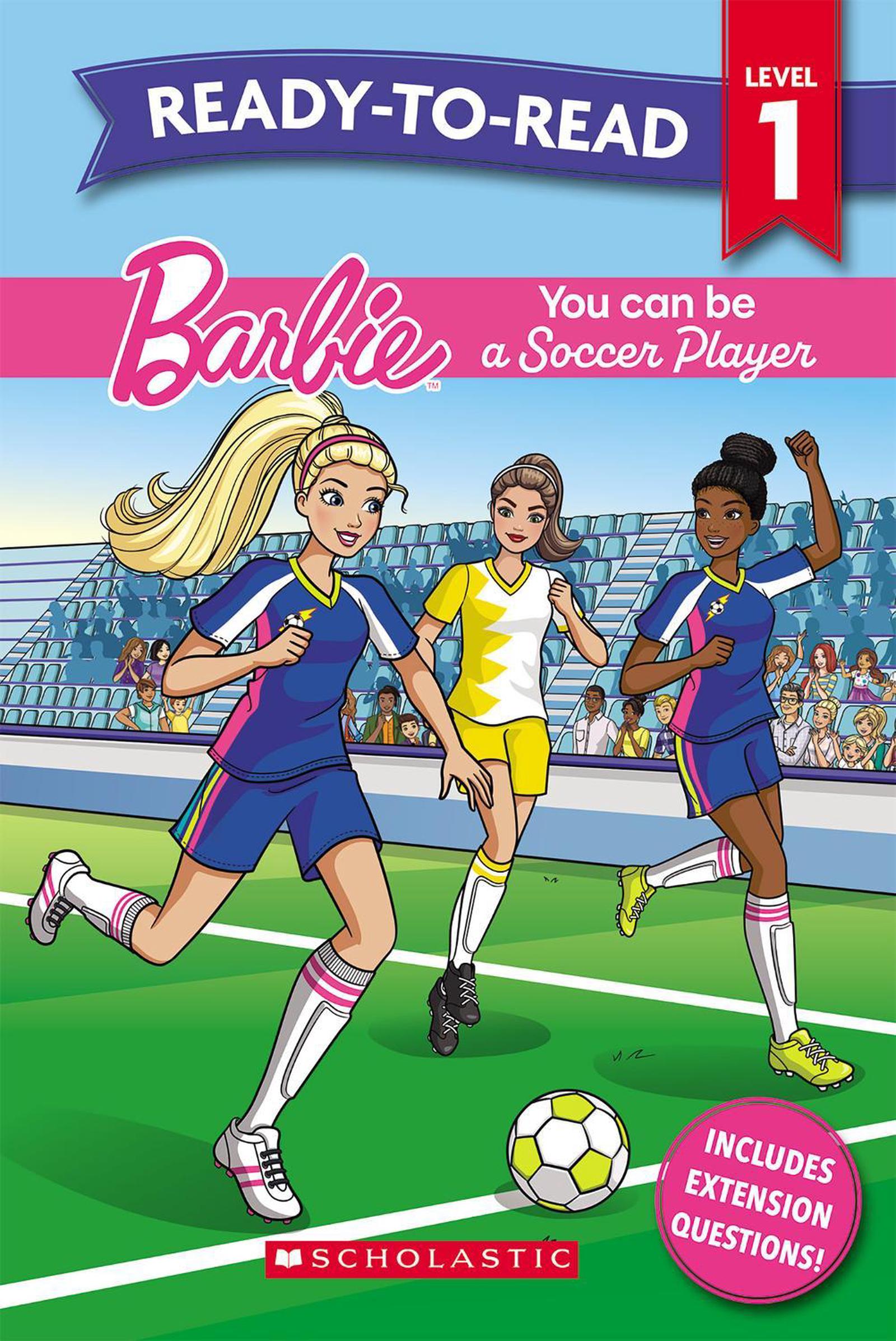 Buy Barbie: You Can Be a Soccer Player - Ready-to-Read Level 1 (Mattel ...