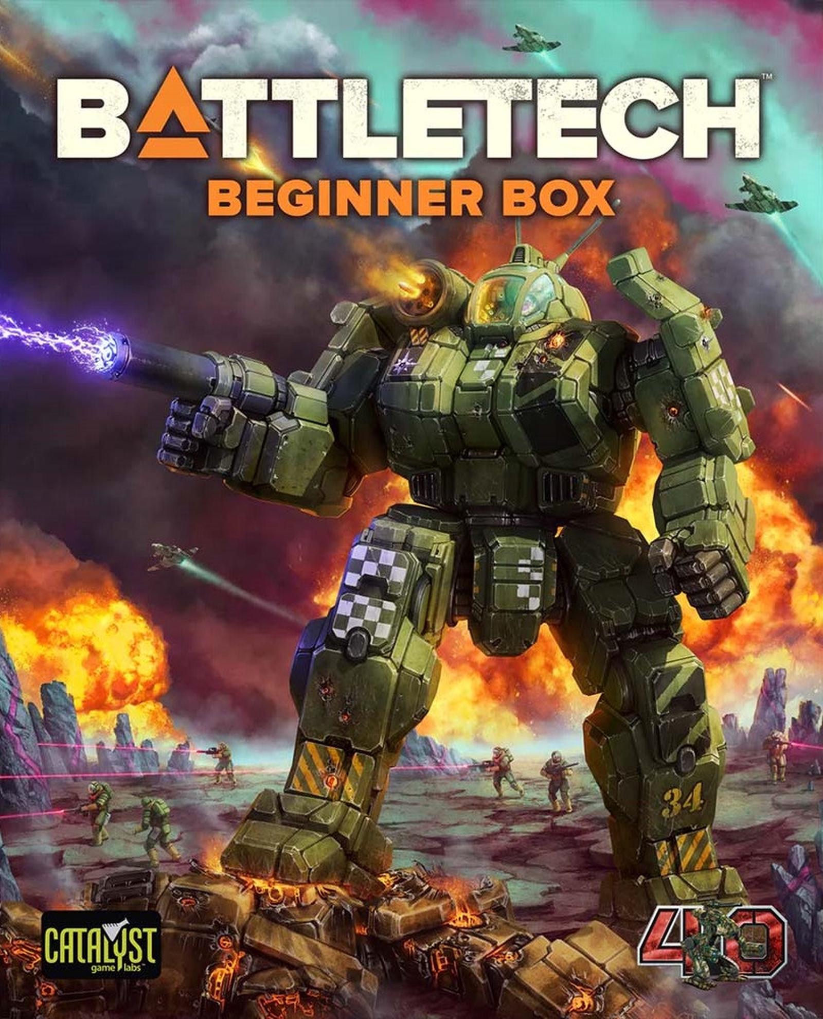 Buy BattleTech - Beginner Box 40th Anniversary - MyDeal Australia