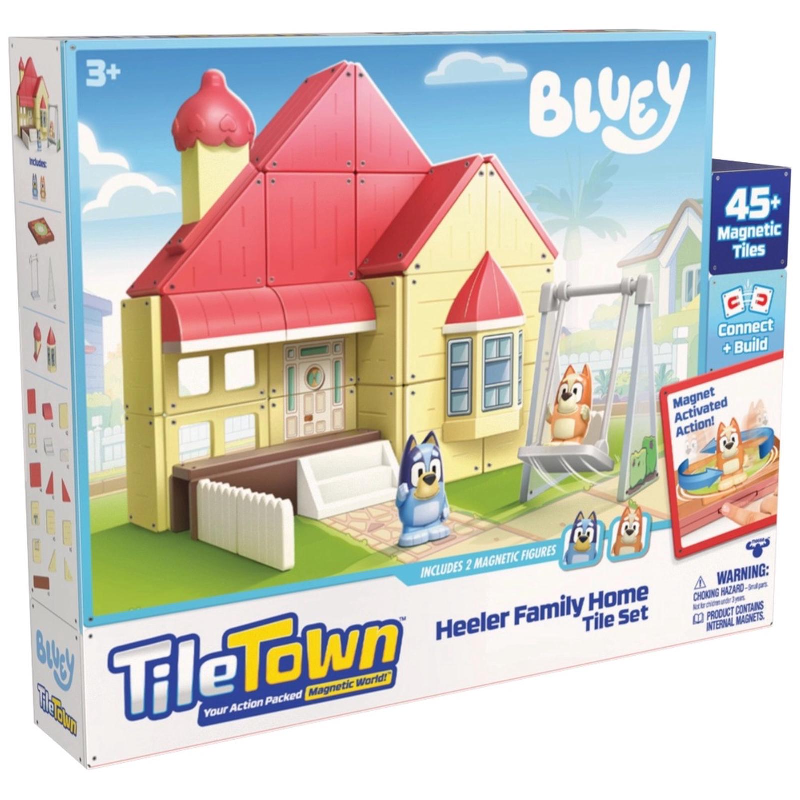 Buy Bluey - Heeler Family Home Tile Set - MyDeal Australia