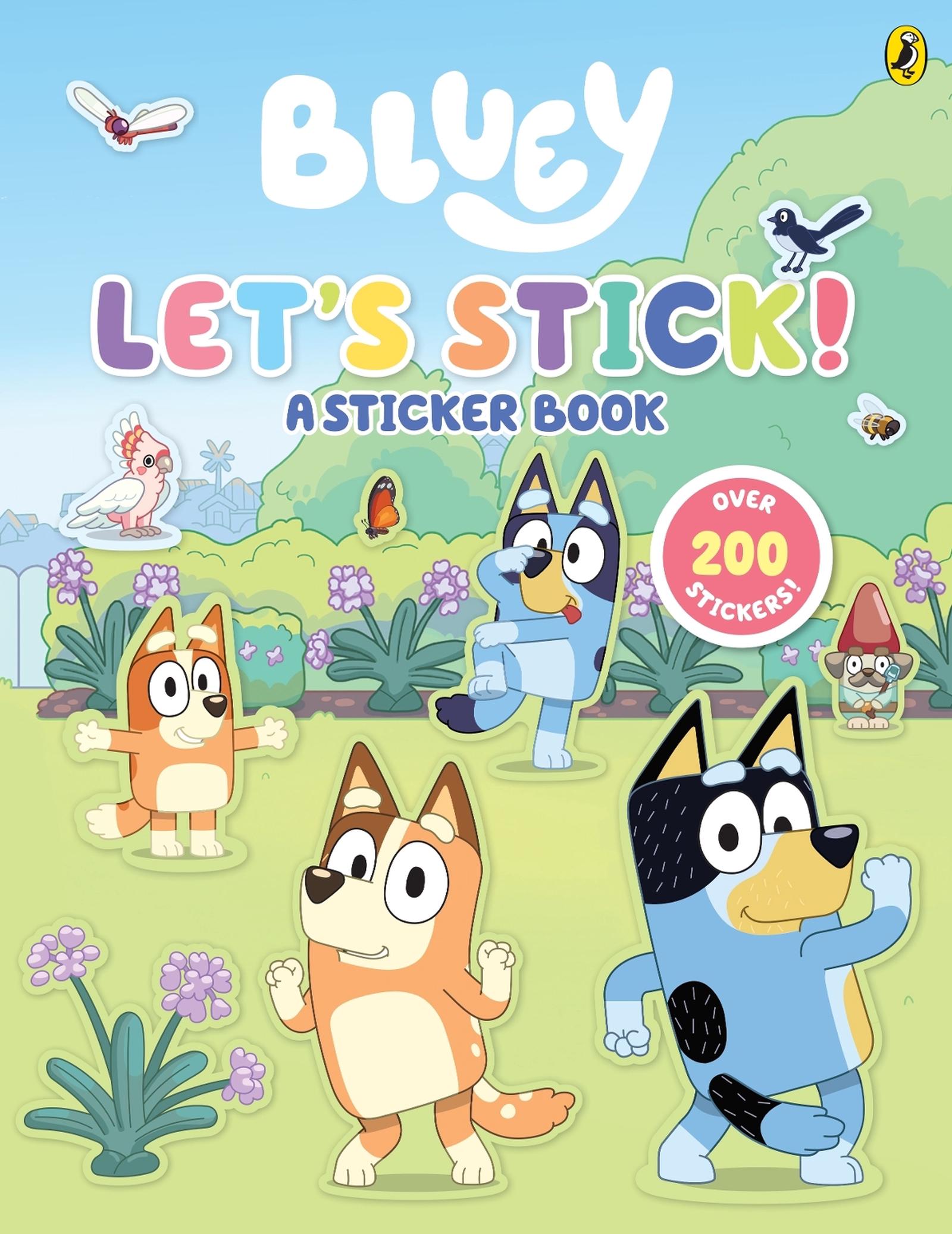 Buy Bluey: Let's Stick! - MyDeal Australia