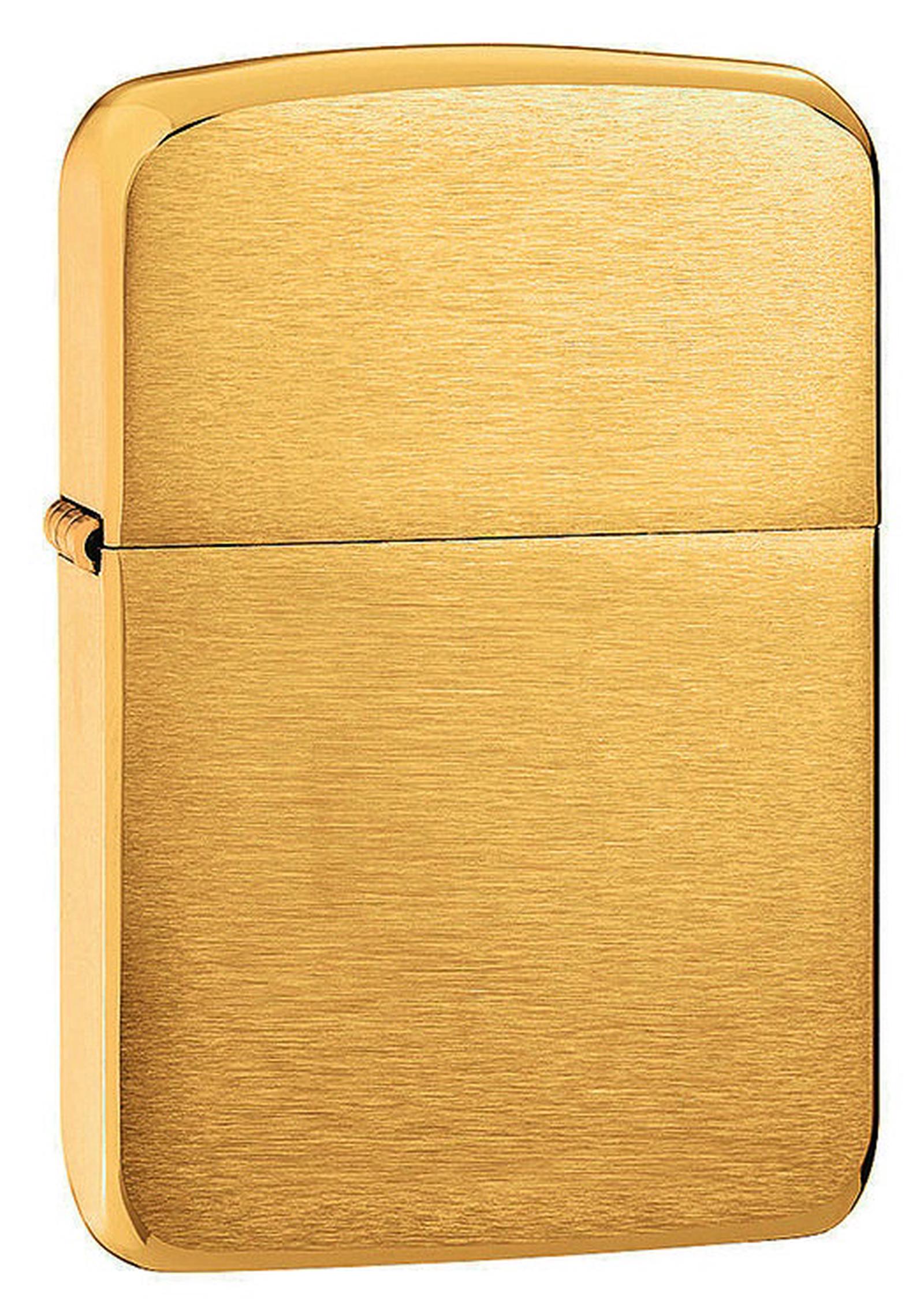 Buy Brushed Brass Finish Lighter (1941 Replica) - MyDeal Australia