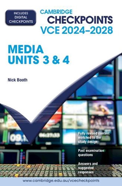 Buy Cambridge Checkpoints VCE Media Units 3&4 2024-2028 - MyDeal Australia