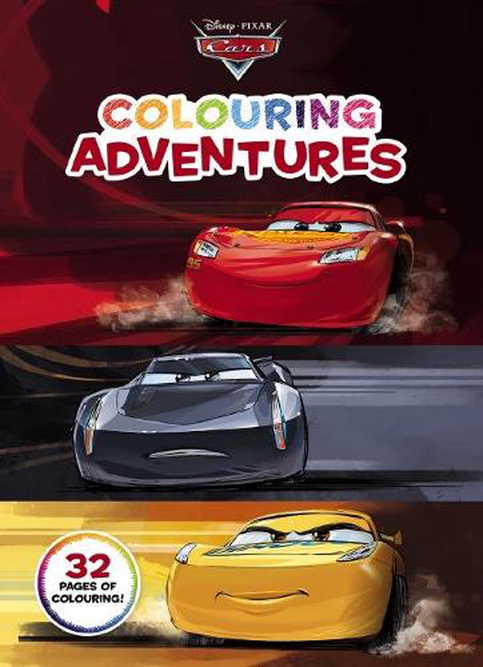 Buy Cars: Colouring Adventures (Disney-Pixar) - MyDeal Australia