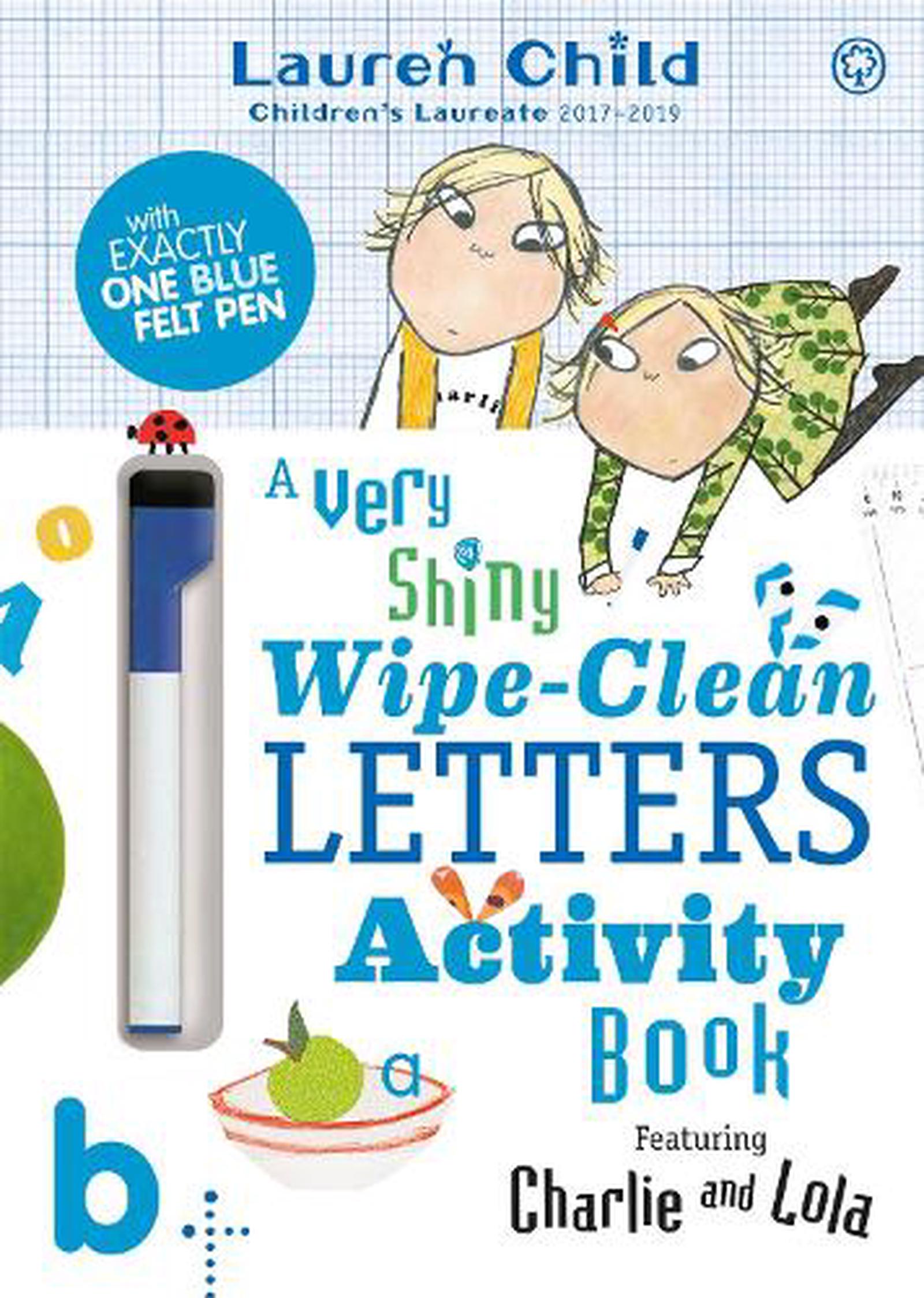Buy Charlie and Lola: Charlie and Lola A Very Shiny Wipe-Clean Letters ...