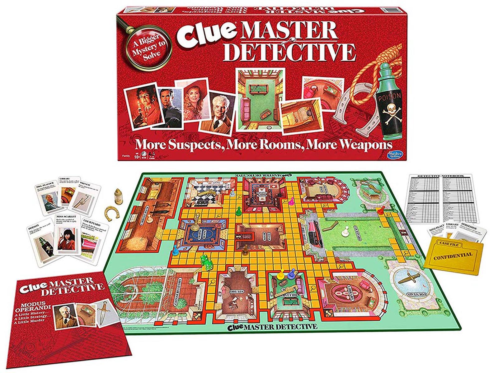 Buy Cluedo Master Detective Board Game - MyDeal Australia