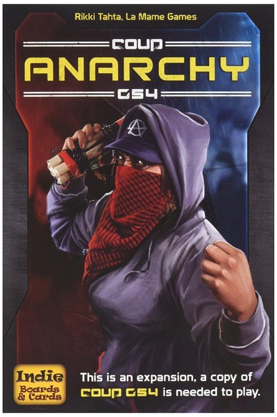 Buy Coup Rebellion G54 Anarchy Board Game - MyDeal Australia