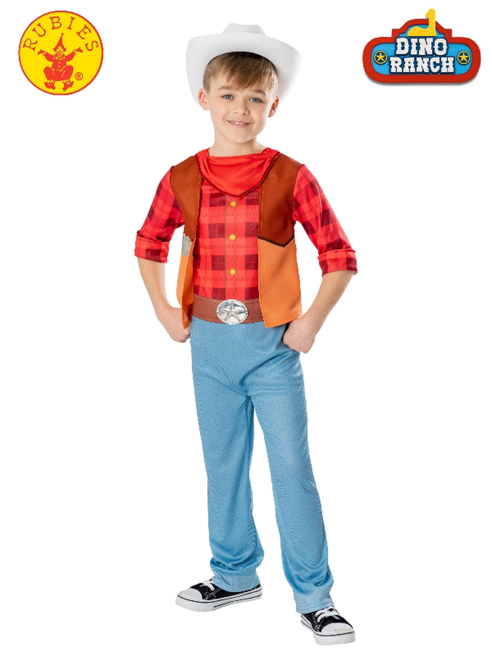 Buy Dino Ranch Jon Costume - Child-Small - MyDeal Australia