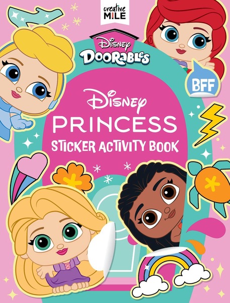 Buy Disney Doorables Princess Sticker Activity Book - MyDeal Australia