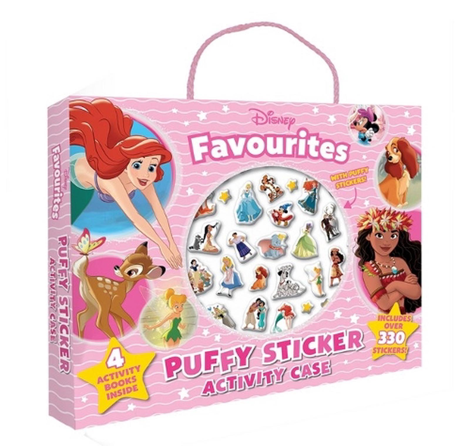 Buy Disney Favourites: Puffy Sticker Activity Case - MyDeal Australia