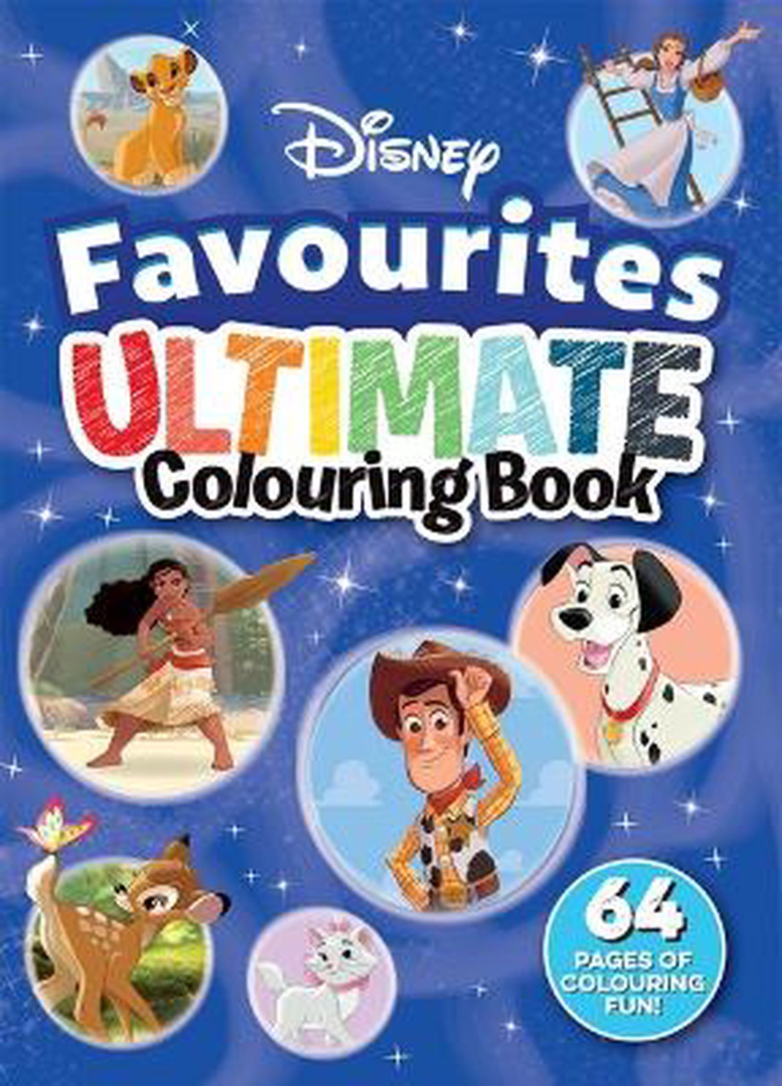 Buy Disney Favourites: Ultimate Colouring Book - MyDeal Australia