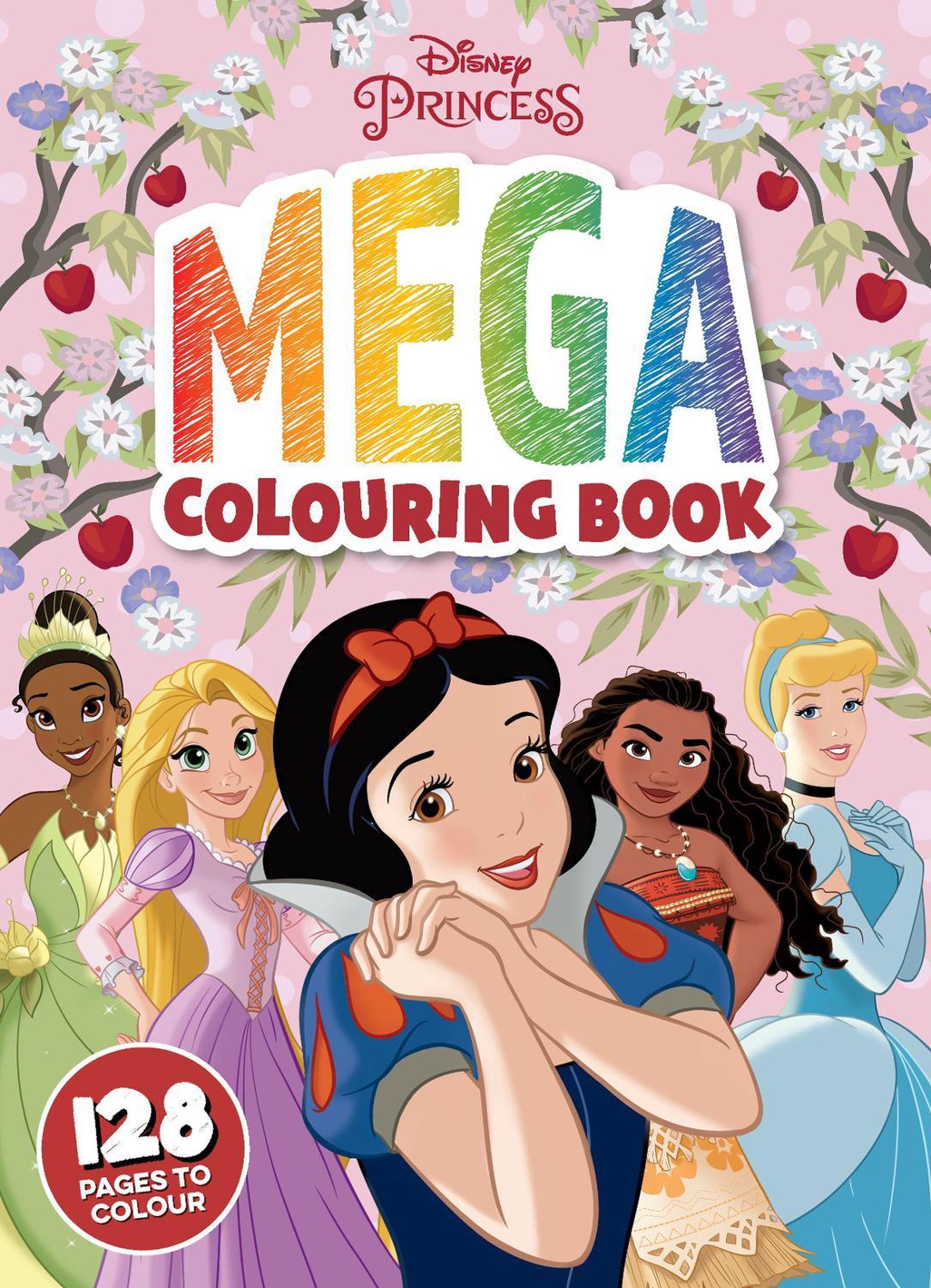 Buy Disney Princess: Mega Colouring Book - MyDeal Australia