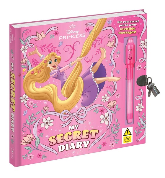 Buy Disney Princess: My Secret Lockable Diary with Spy Pen - MyDeal ...