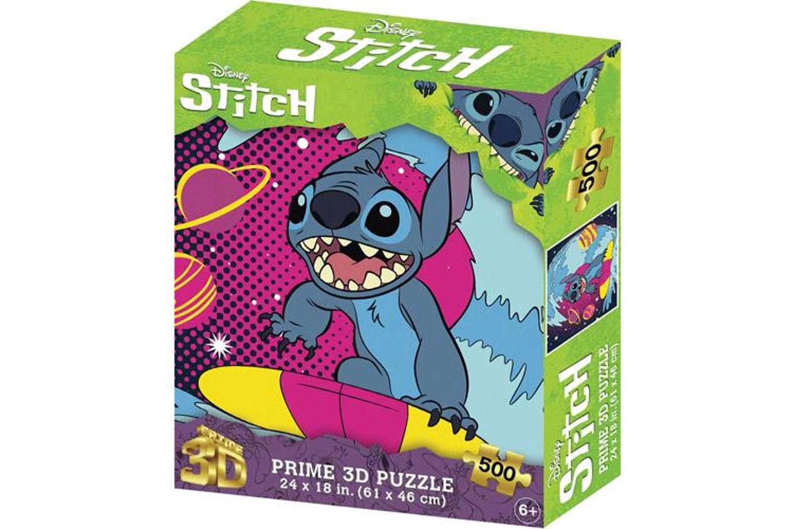 Buy Disney Stitch 3D Puzzle #1, 500 Piece - MyDeal Australia