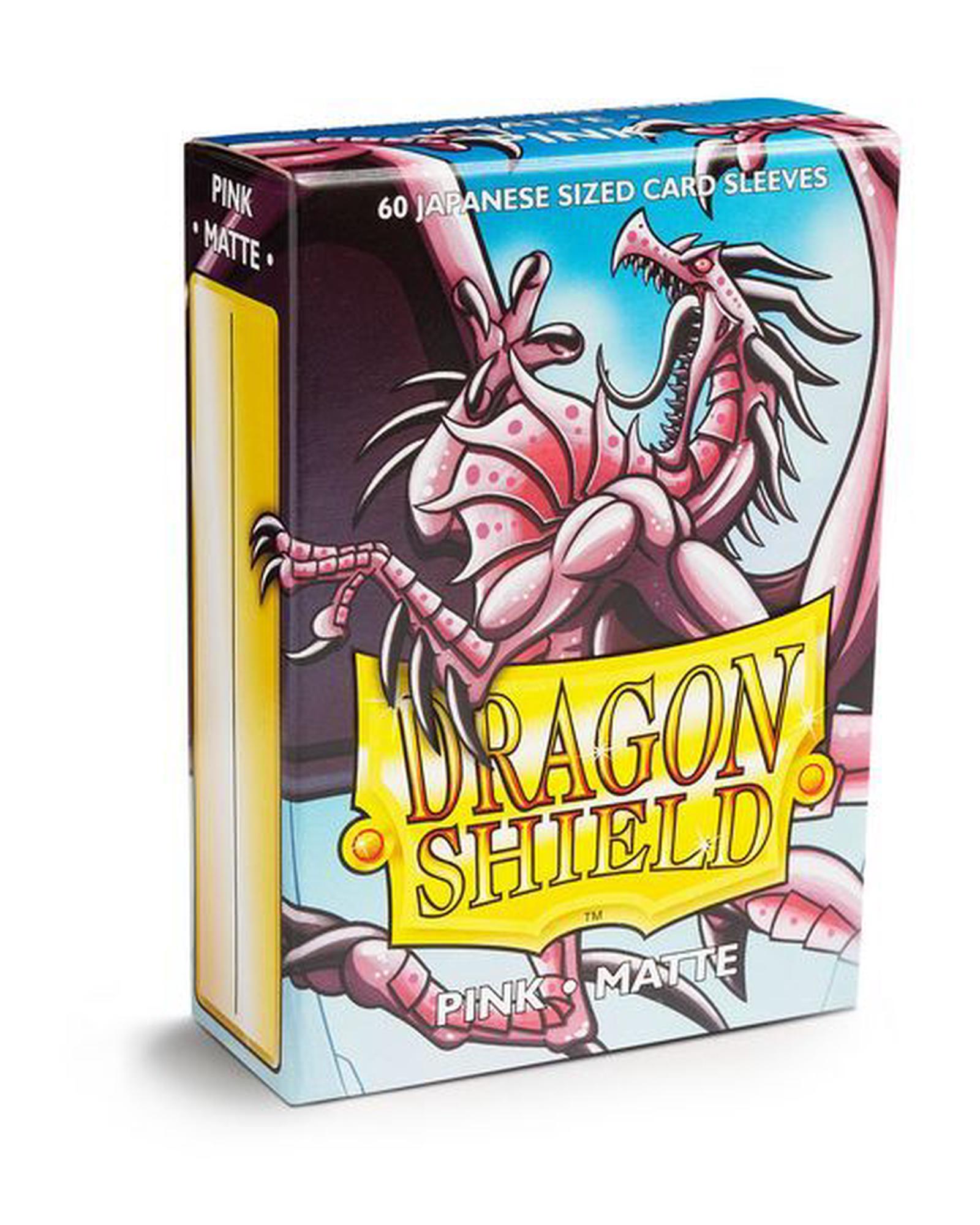 Buy Dragon Shield Japanese Card Sleeves, 60 Pieces (Pink Matte ...