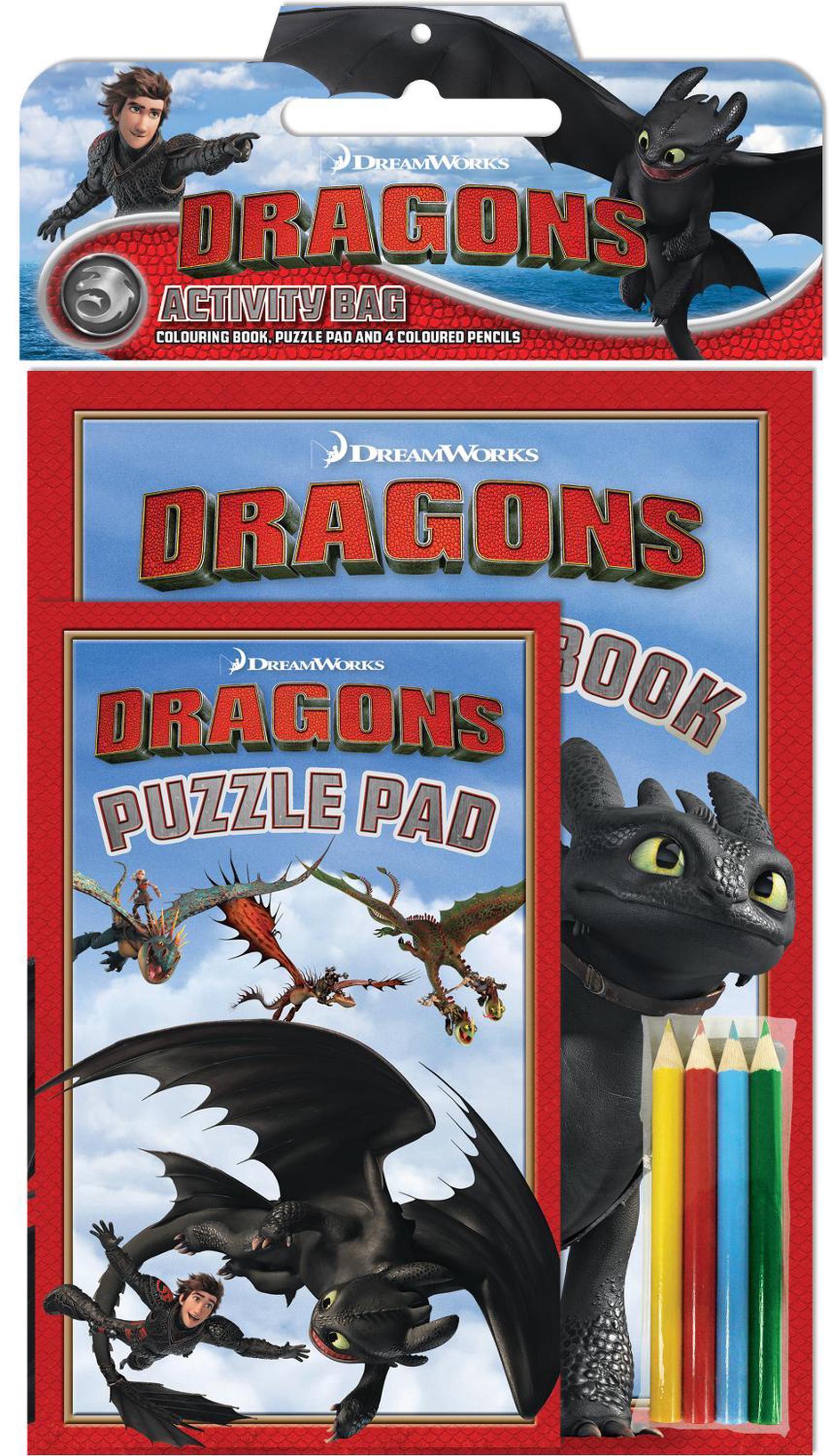 Buy Dragons: Activity Bag (DreamWorks) - MyDeal Australia