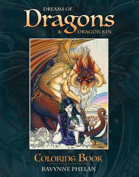 Buy Dreams of Dragons & Dragon Kin Coloring Book - MyDeal Australia