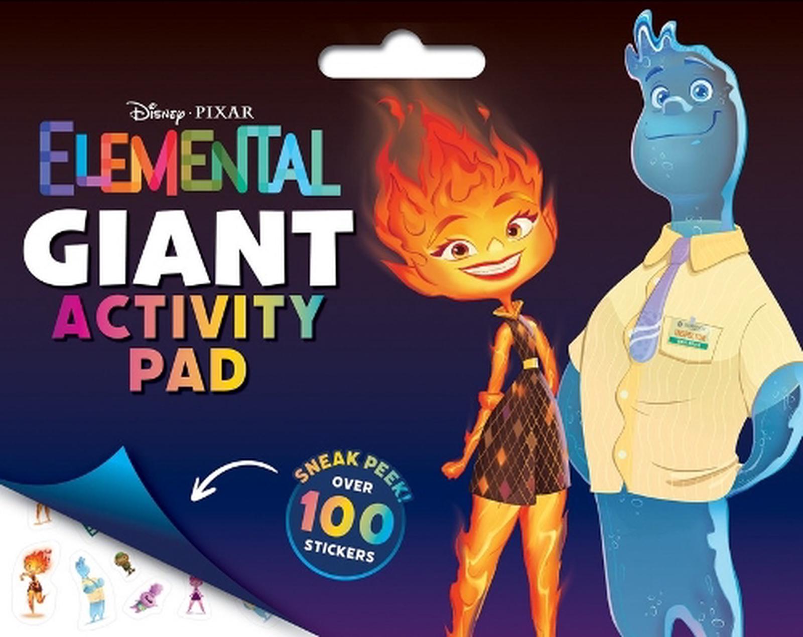 Buy Elemental: Giant Activity Pad (Disney Pixar) - MyDeal Australia