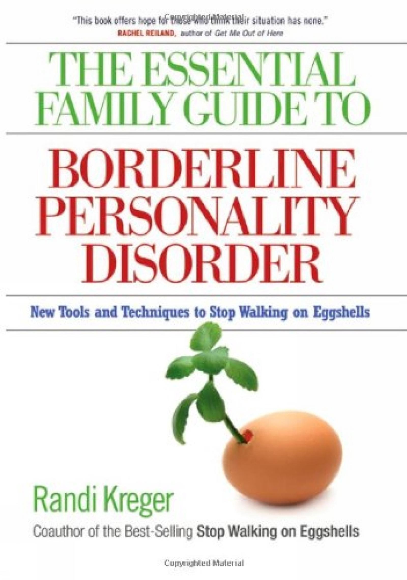 Buy Essential Family Guide to Borderline Personality Disorder, T ...