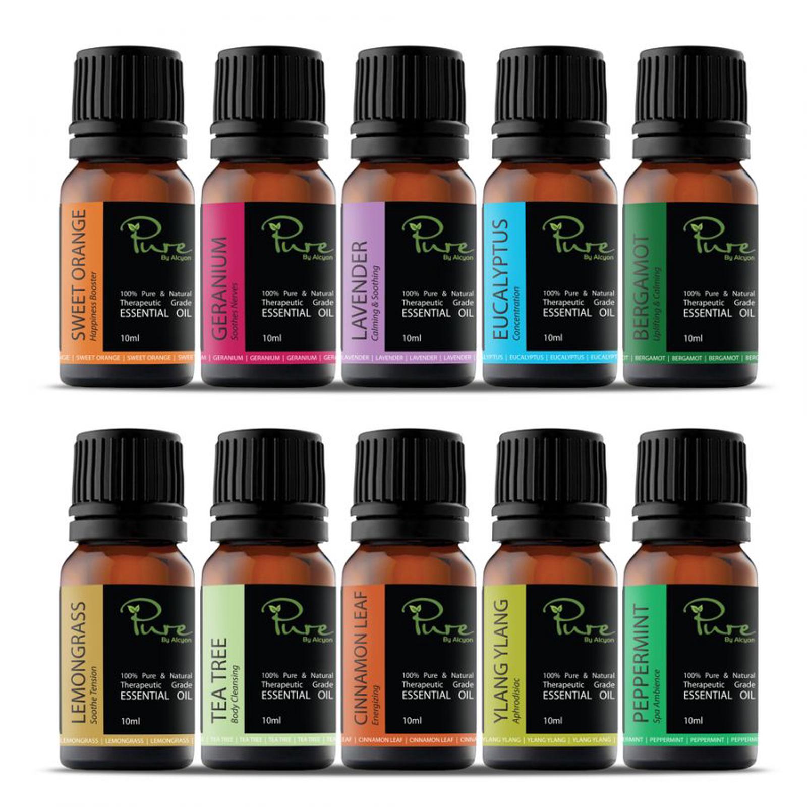 Buy Essential Oil Set, 10 Piece (Perfect) - MyDeal Australia