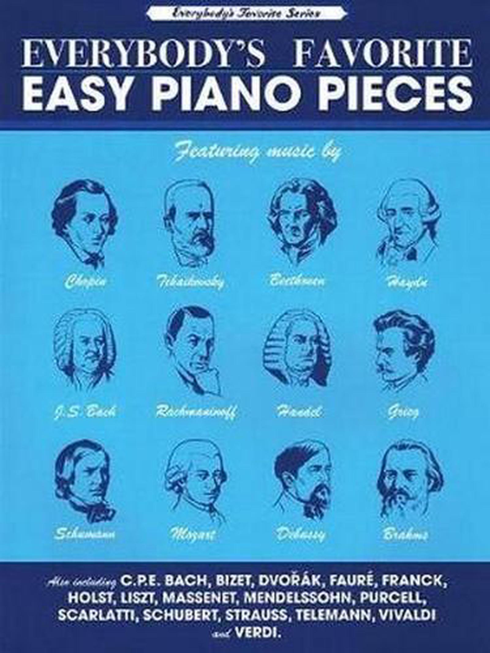 Buy Everybody's Favorite Easy Piano Pieces - MyDeal Australia