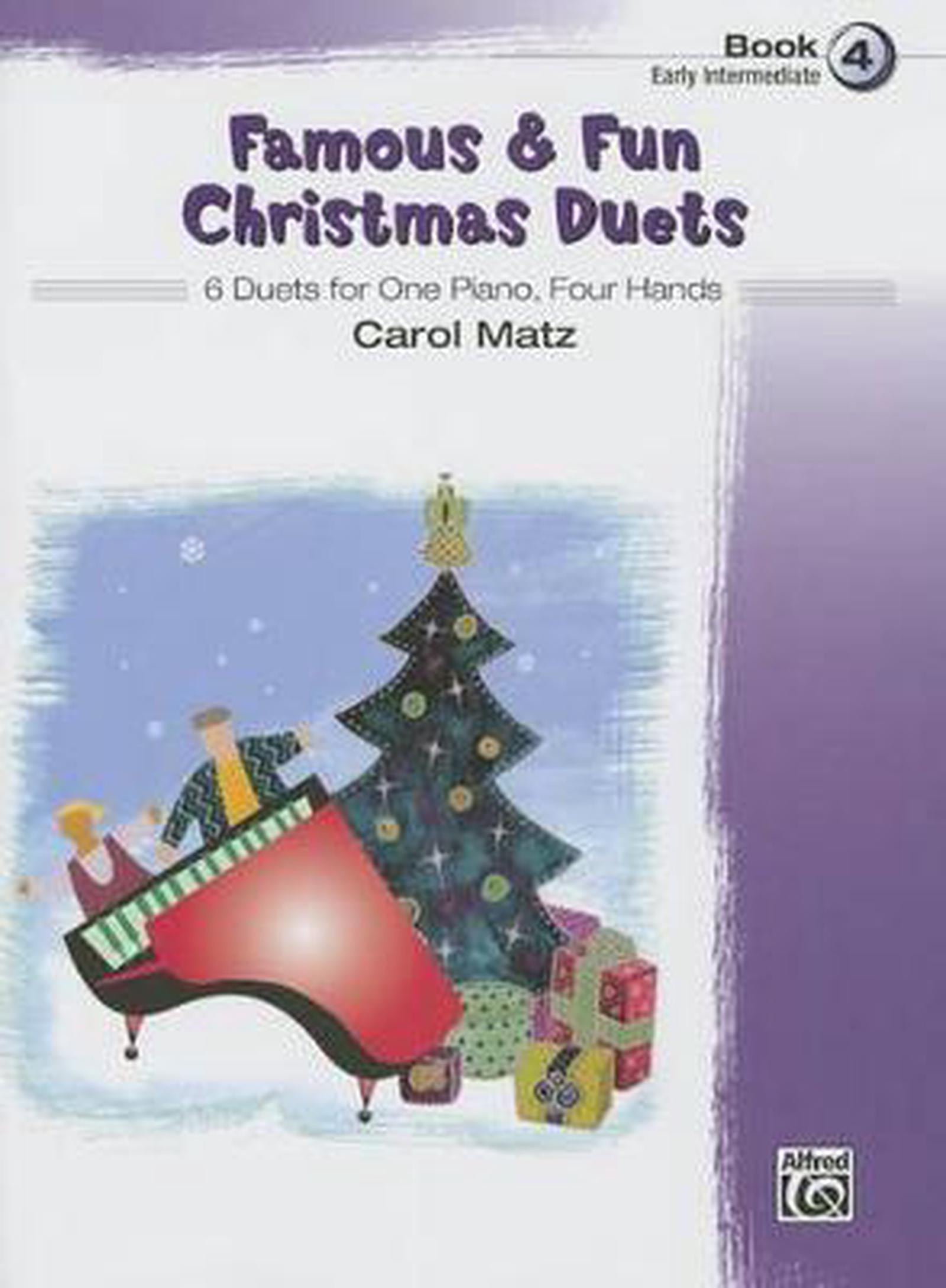 Buy Famous & Fun Christmas Duets, Bk 4: 6 Duets for One Piano, Four ...