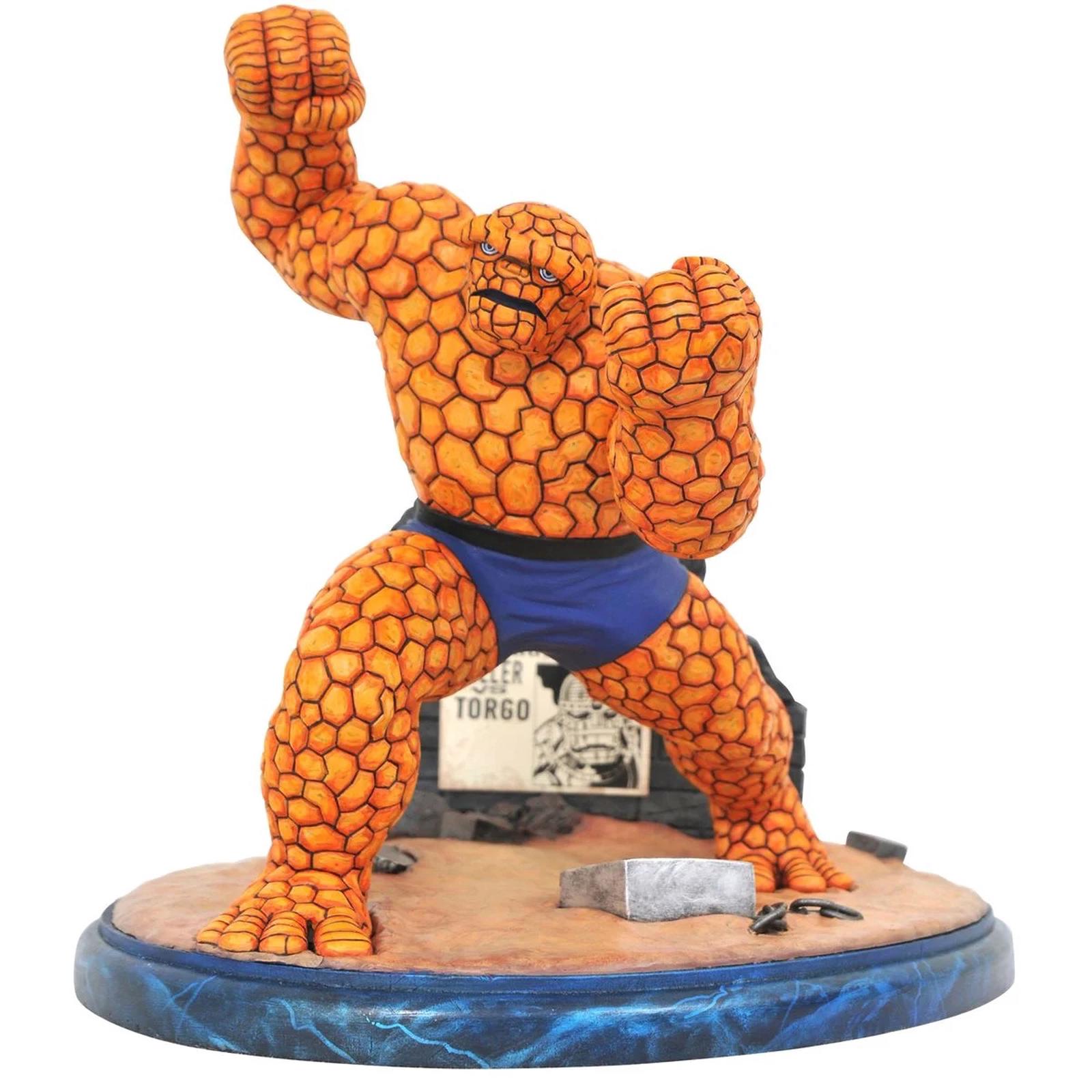 Buy Fantastic Four Marvel Premier Collection Thing Resin Statue ...
