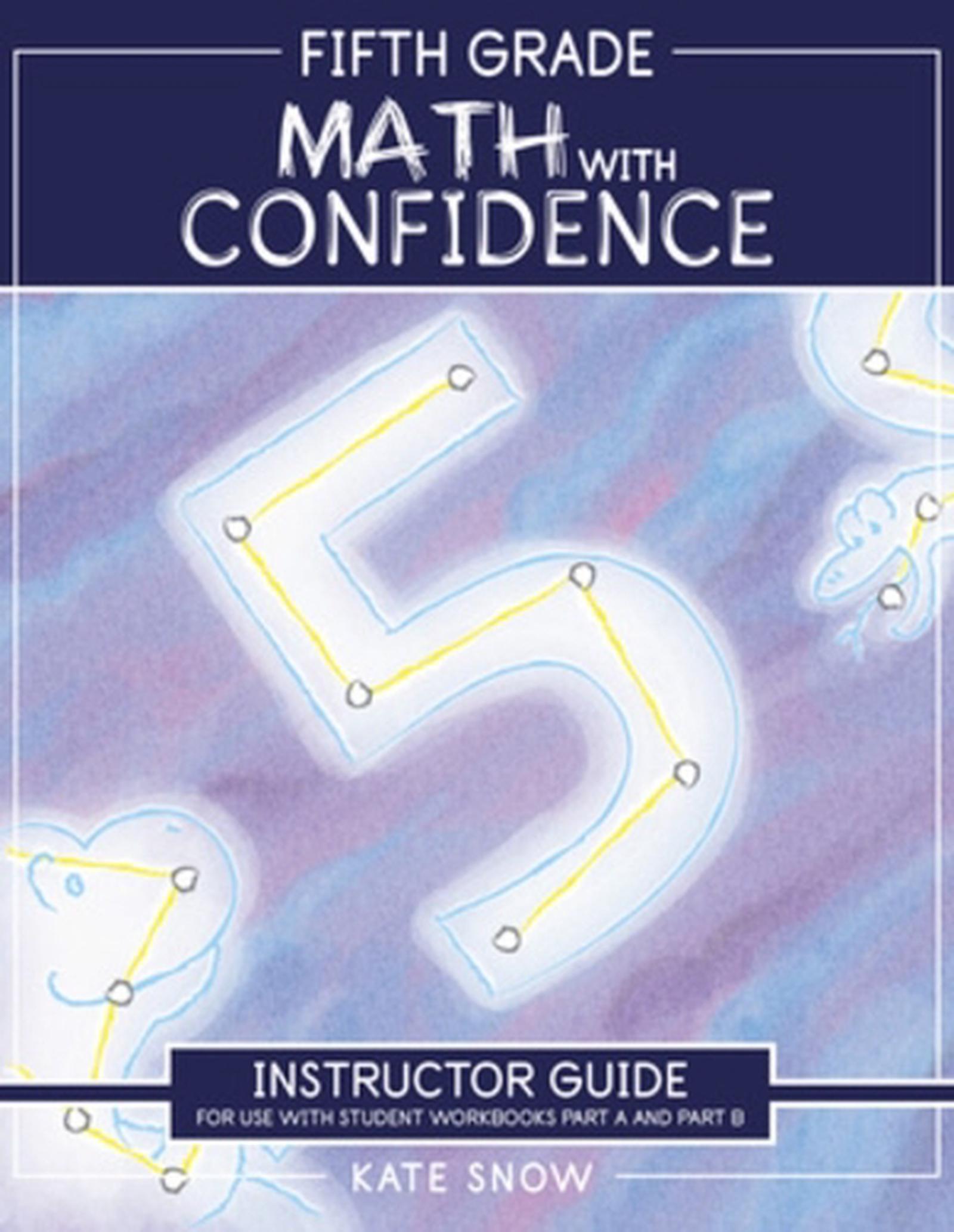 Buy Fifth Grade Math with Confidence Instructor Guide - MyDeal Australia