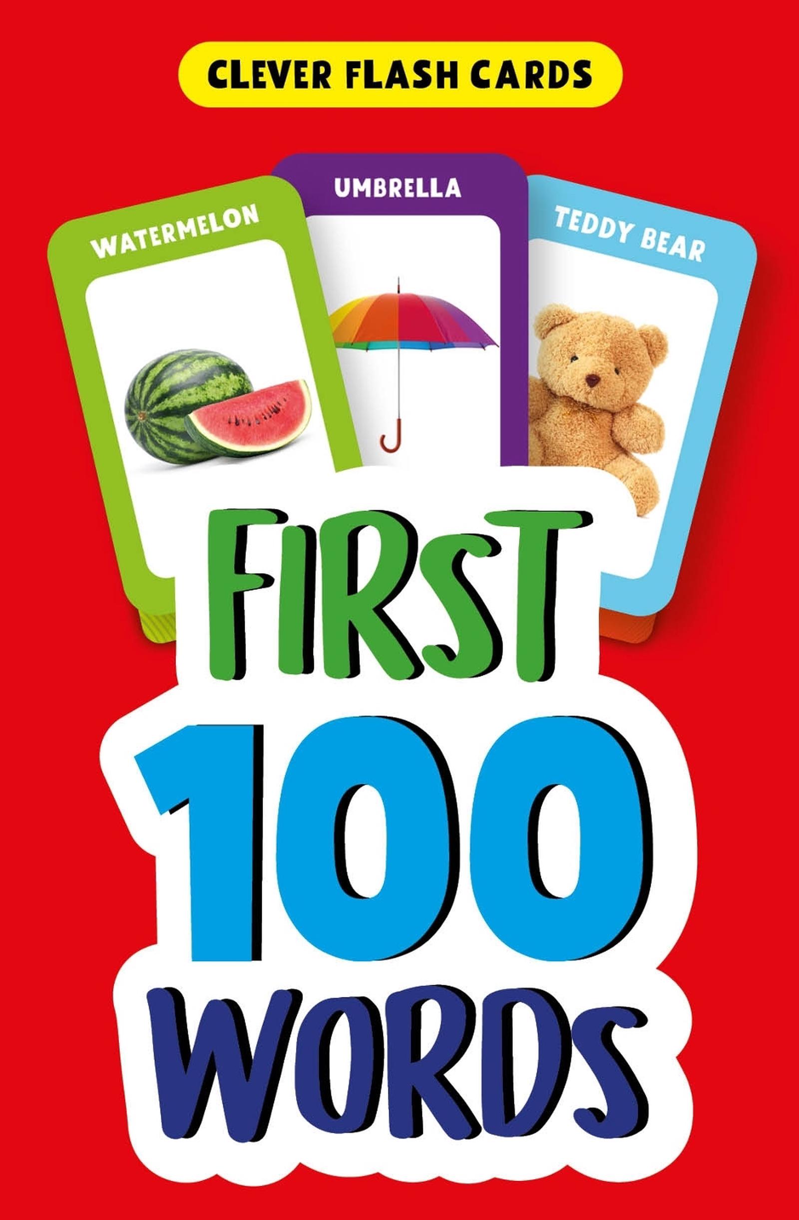 Buy First 100 Words (Clever Flash Cards) - MyDeal Australia