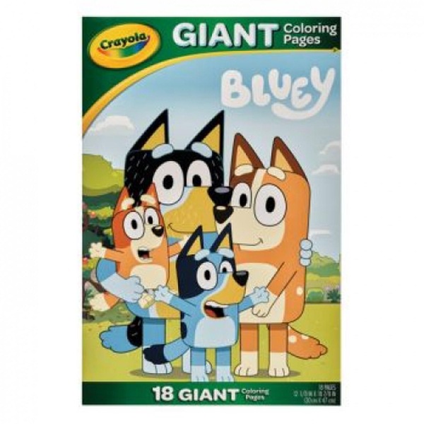 Buy Giant Colouring Pages - Bluey - MyDeal Australia