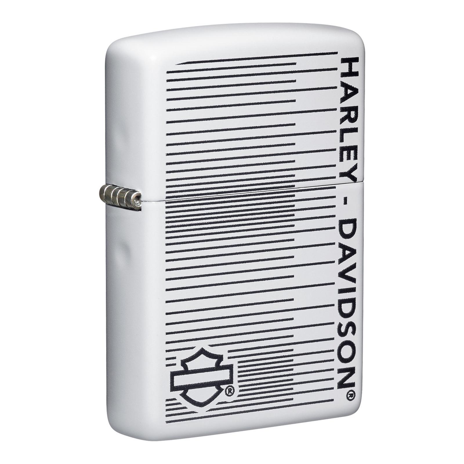 Buy Harley Davidson White Matte Lighter - MyDeal Australia