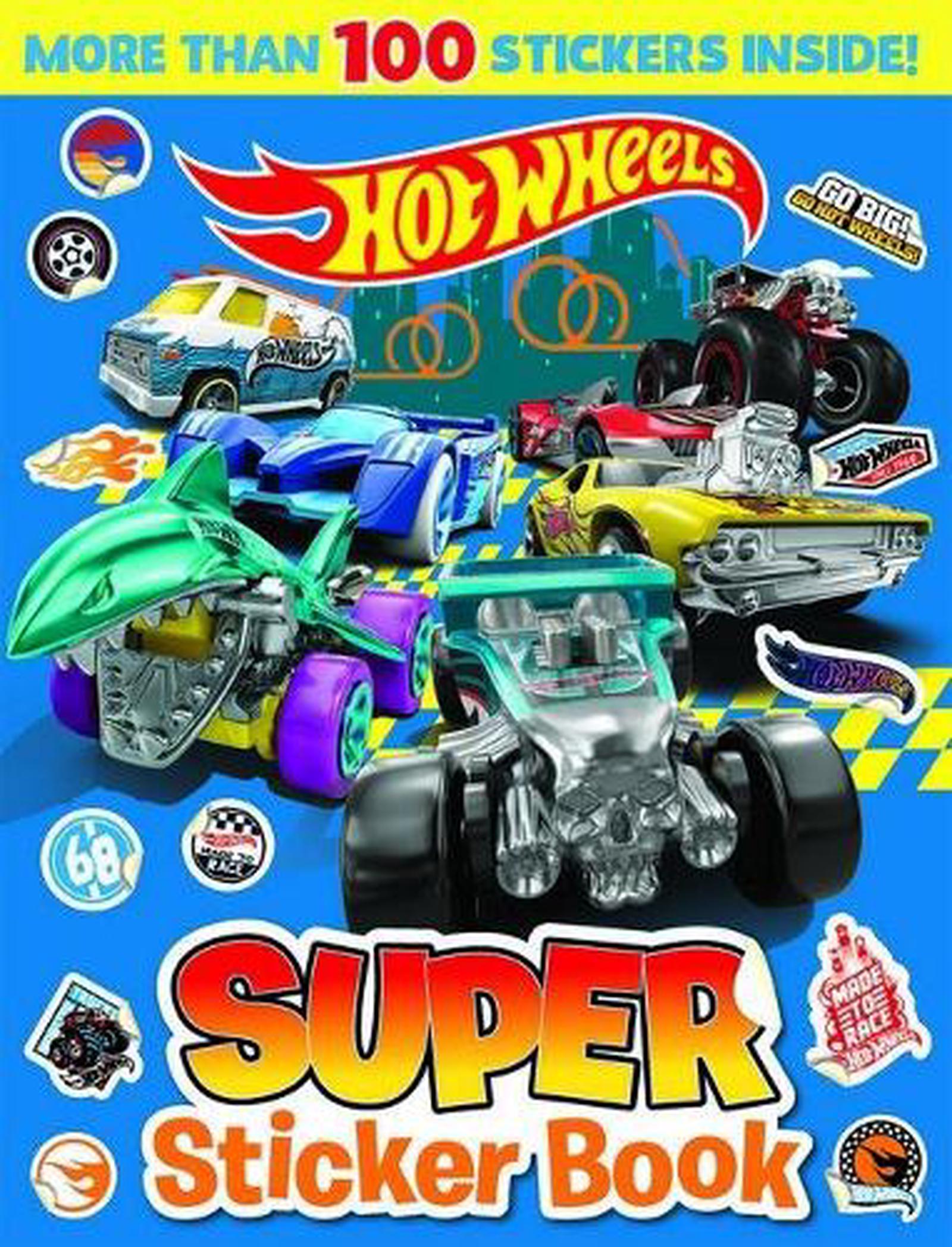 Buy Hot Wheels: Super Sticker Book (Mattel) - MyDeal Australia