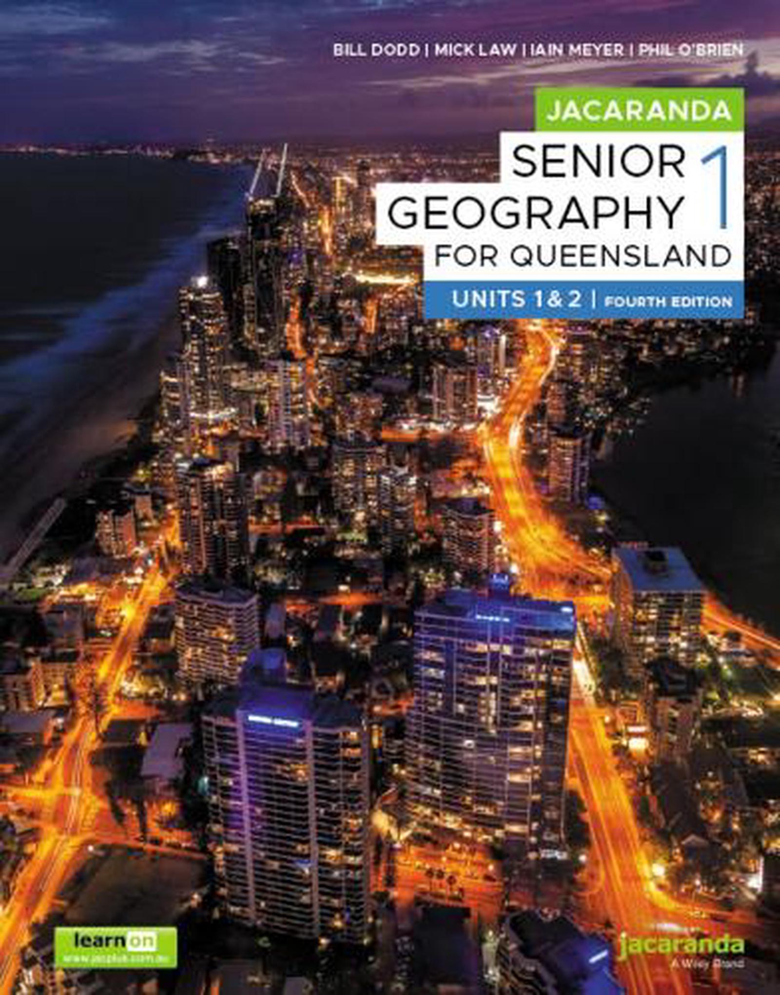 Buy Jacaranda Senior Geography 1 for Queensland Units 1&2, 3e learnON ...